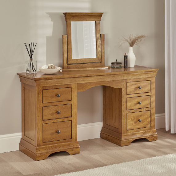 Oak Dressing Tables and Sets | Oak Bedroom Furniture | Oak Furniture ...