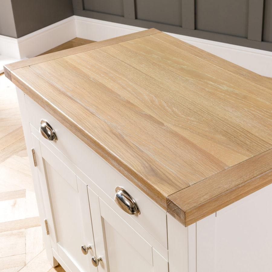 Cheshire Cream Painted Hideaway Computer Desk | The Furniture Market