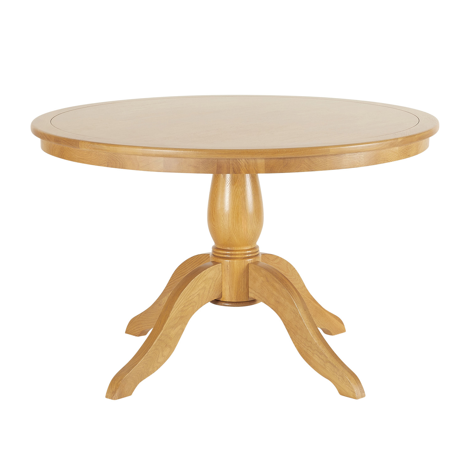 Cheshire Oak 1.2m Round Pedestal Dining Table – 4 to 6 Seater | The ...