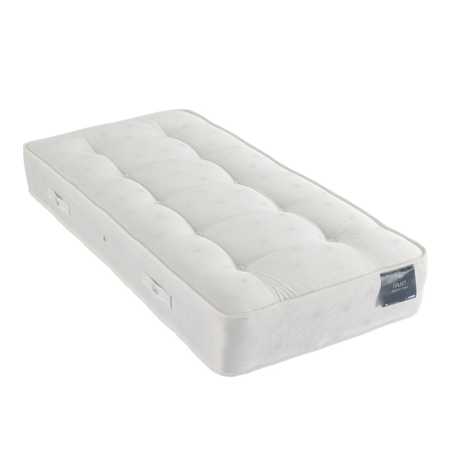 Juliet Pocket 1000 - 3ft Single Size Mattress (Medium Firmness) | The ...